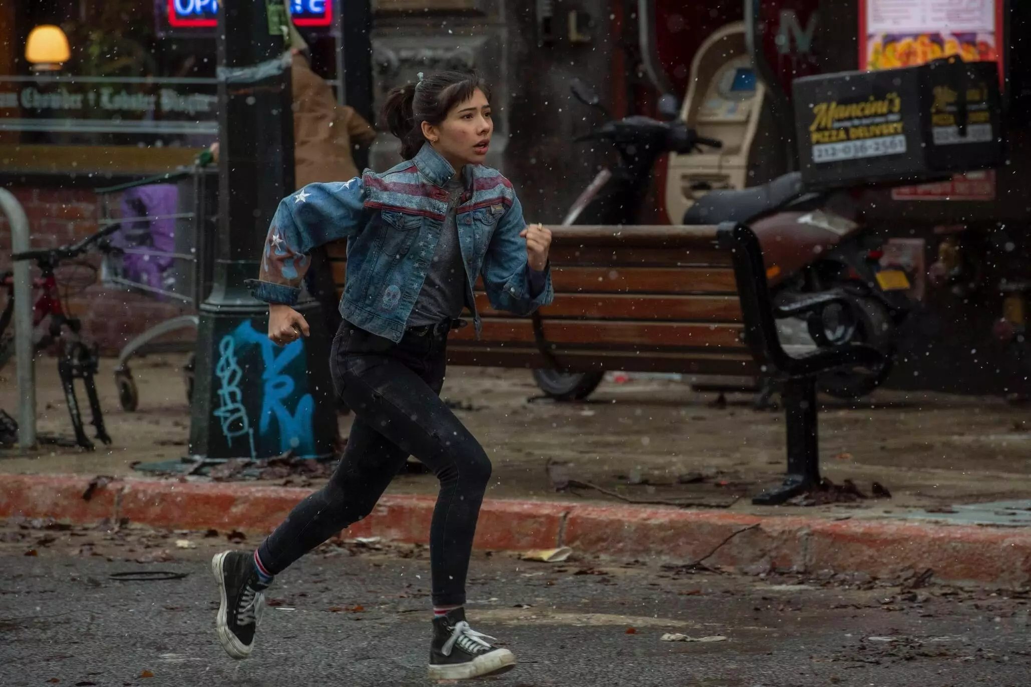 Xochitl Gomez als America Chavez in Doctor Strange in the Multiverse of Madness