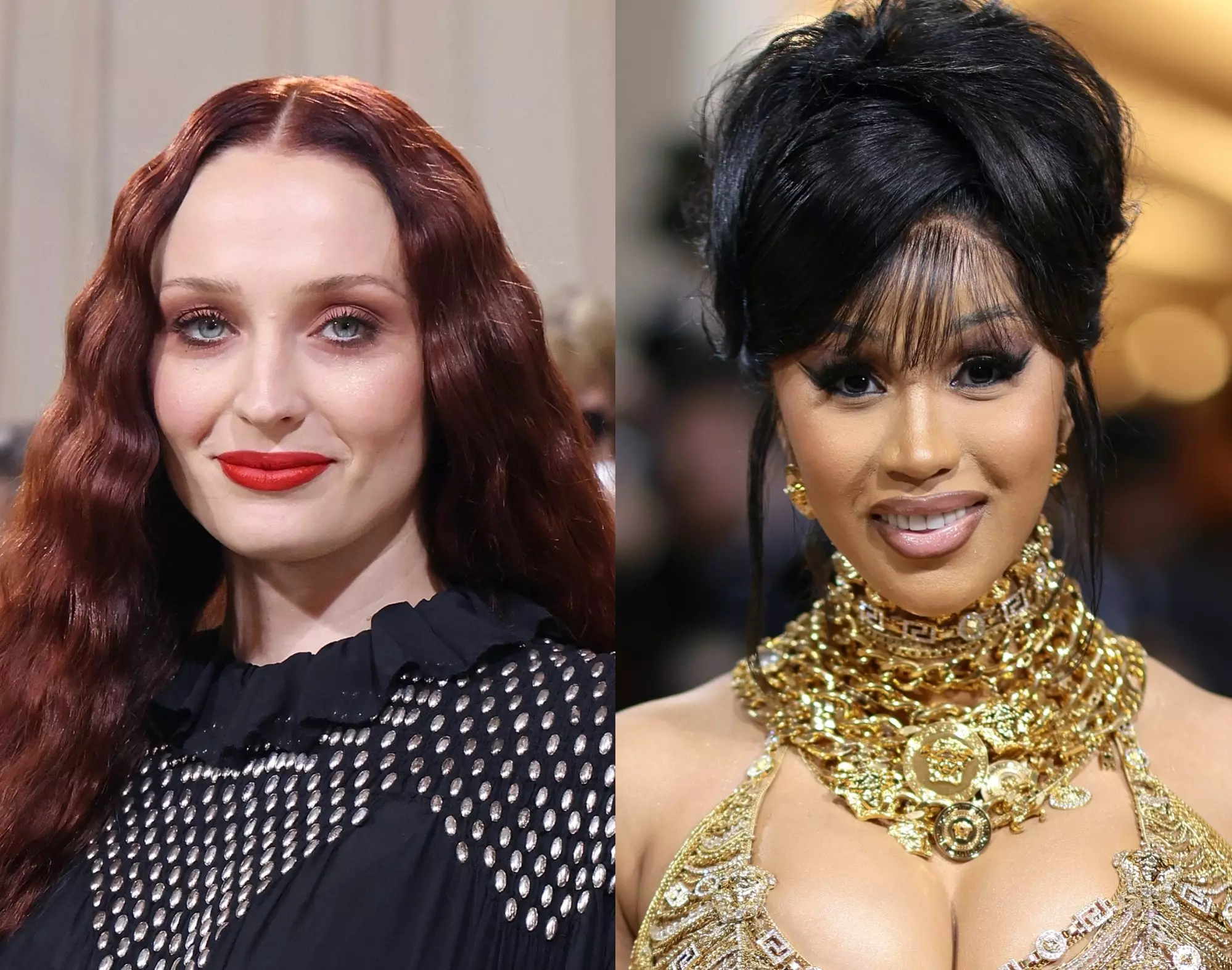 Sophie Turner Aida Cardi B Kuti Amufambe Pazasi