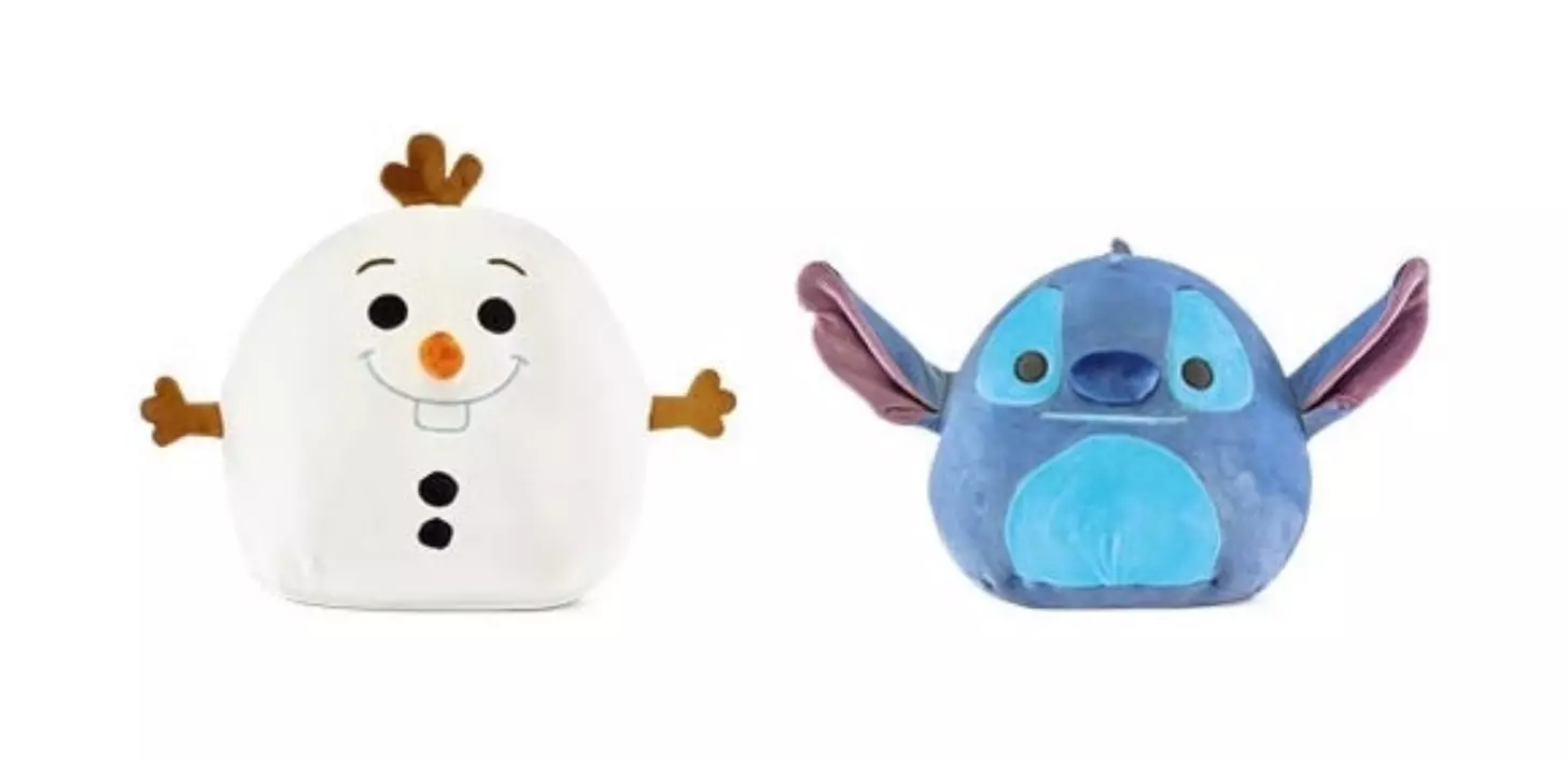 Aldi ferkeapet $ 13 Disney Squishmallows fan karakters lykas Olaf & Stitch