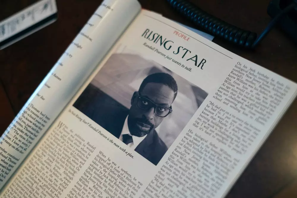 The New Yorker'da 'This Is Us' filminde Randall rolünde Sterling K. Brown