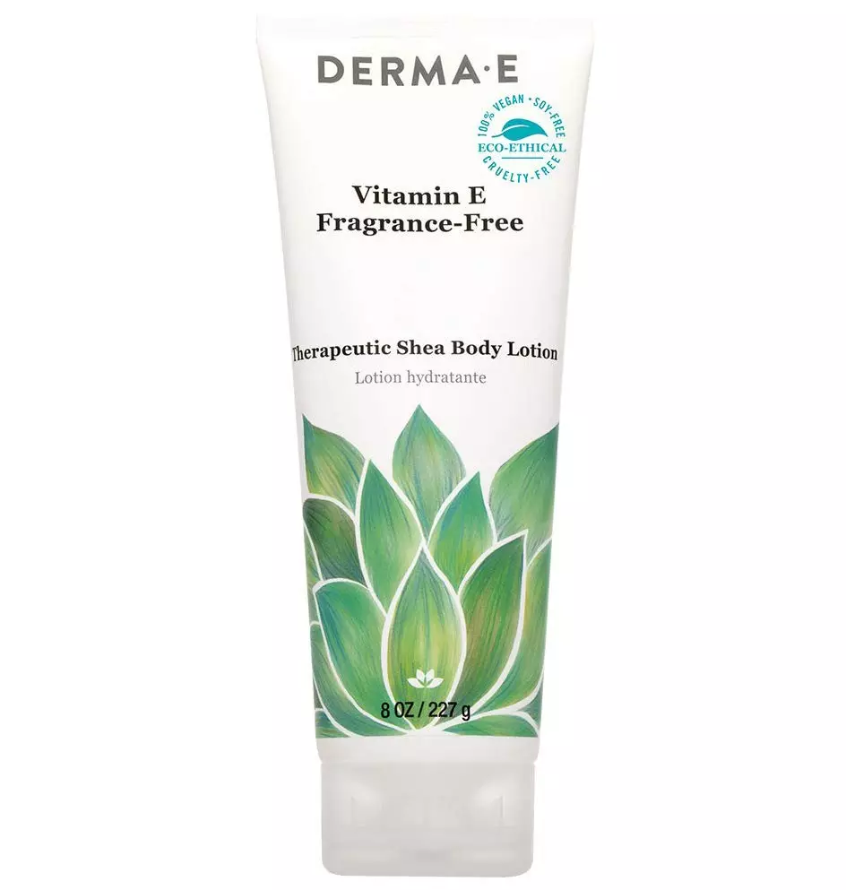 DERMA E Vitamin E Kamshi-Free Therapeutic Shea Body Lotion