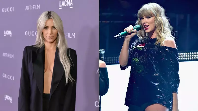 Nalu Umugqa Wesikhathi Wokugcina Ka-Kim Kardashian kanye ne-Mega Feud ka-Taylor Swift