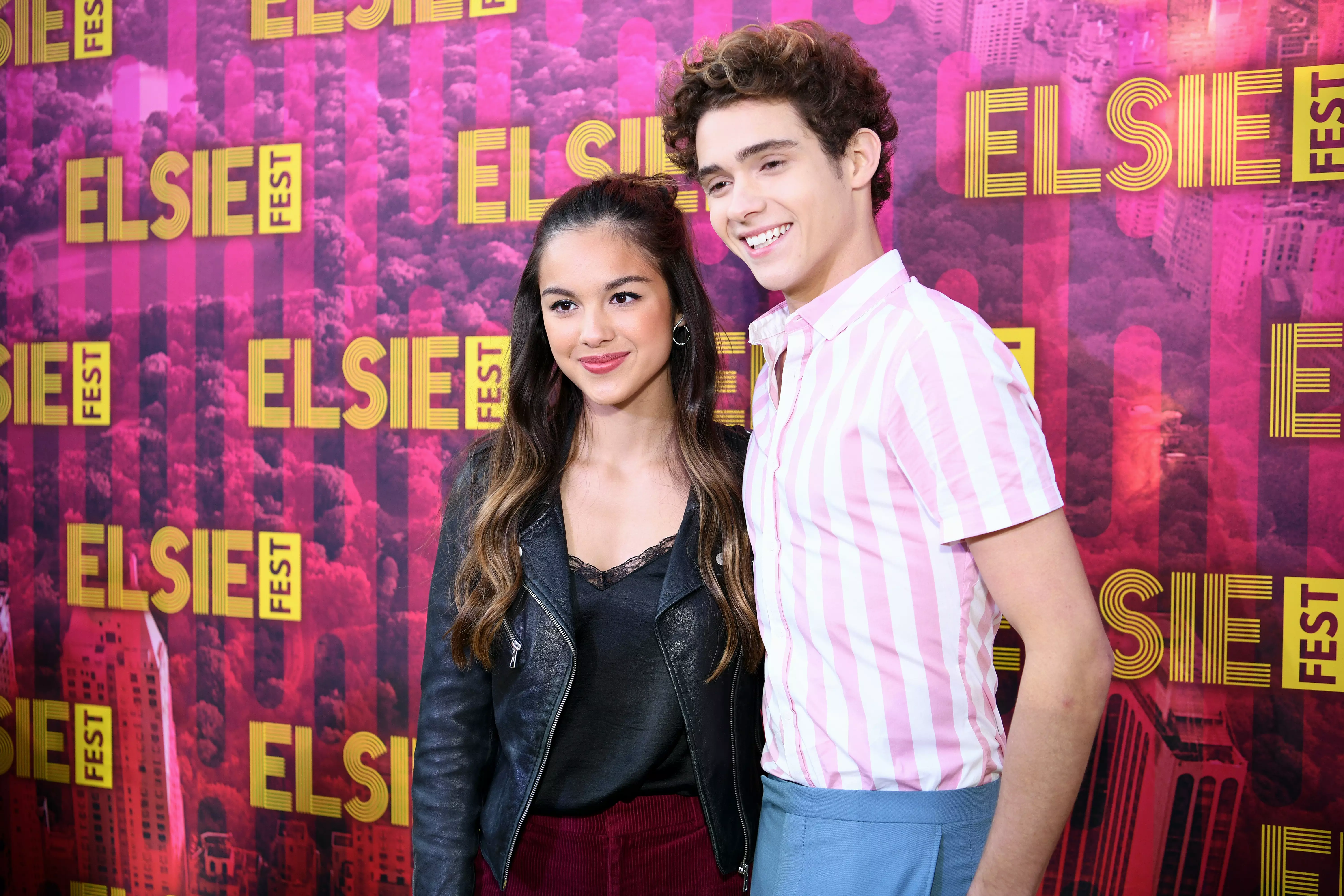 Olivia Rodrigo en Joshua Bassett sloegen de reade loper.