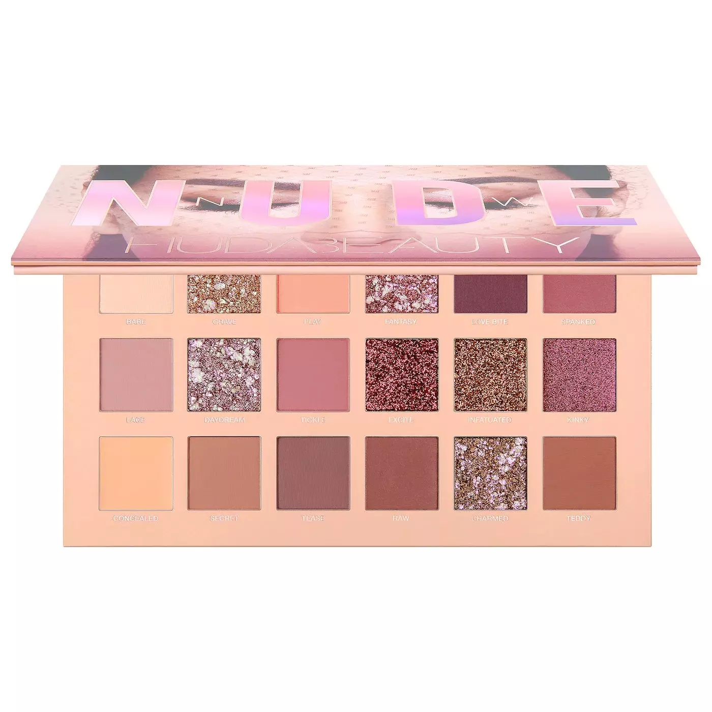 Huda Ubwiza Bwambaye Ubusa Eyeshadow Palette