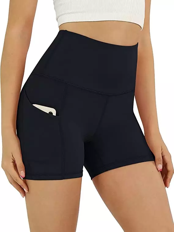 ODODOS bikershorts med høy midje