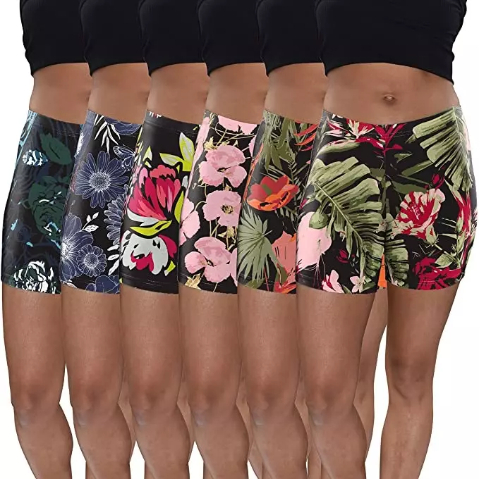 Sexy Basics Active Shorts (6-pack)