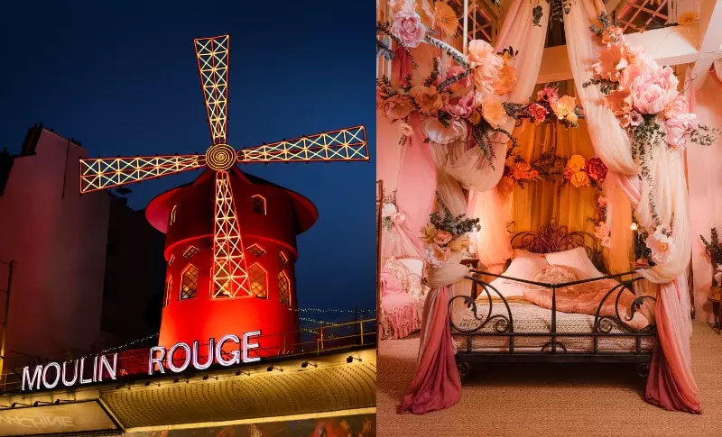 Vous pouvez maintenant réserver le Moulin Rouge sur Airbnb, et le séjour Glam coûte 1 euro par nuit