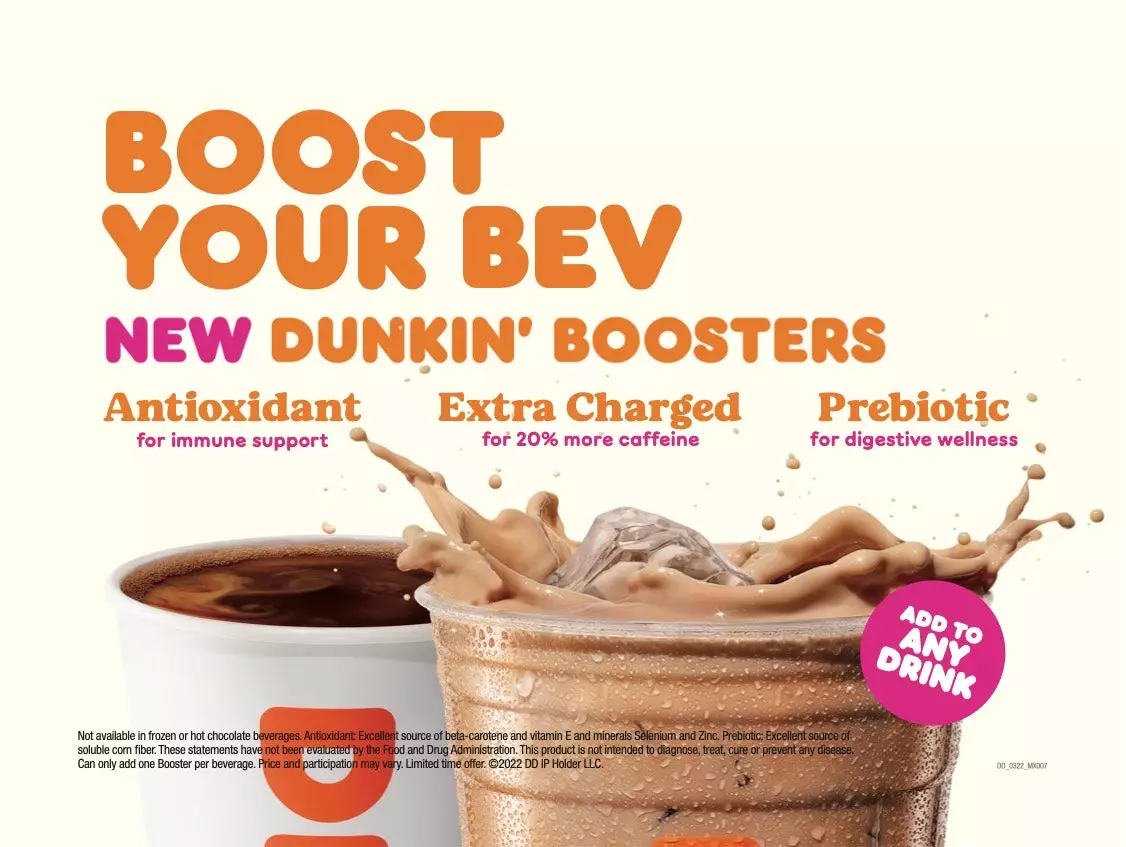 Dunkin’ тества добавка за напитки, която ще увеличи съдържанието на кофеин във вашата глътка