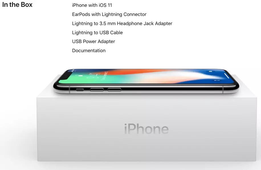 iPhone X frá Apple kemur ekki með þessum aukabúnaði og þú gætir verið ruglaður 47716_1