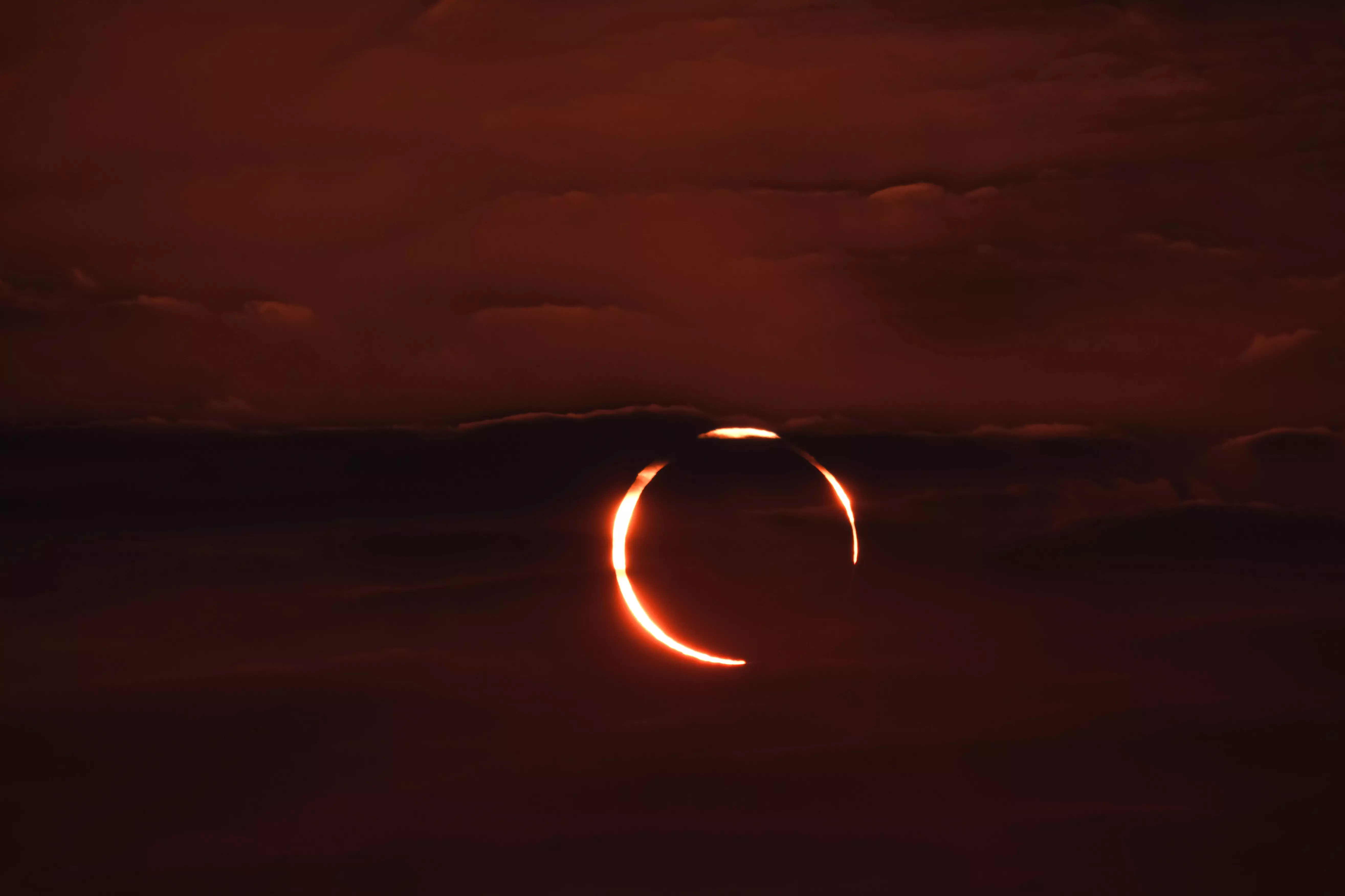 Die Sonnenfinsternis des Schwarzen Mondes im Stier am 30. April 2022.