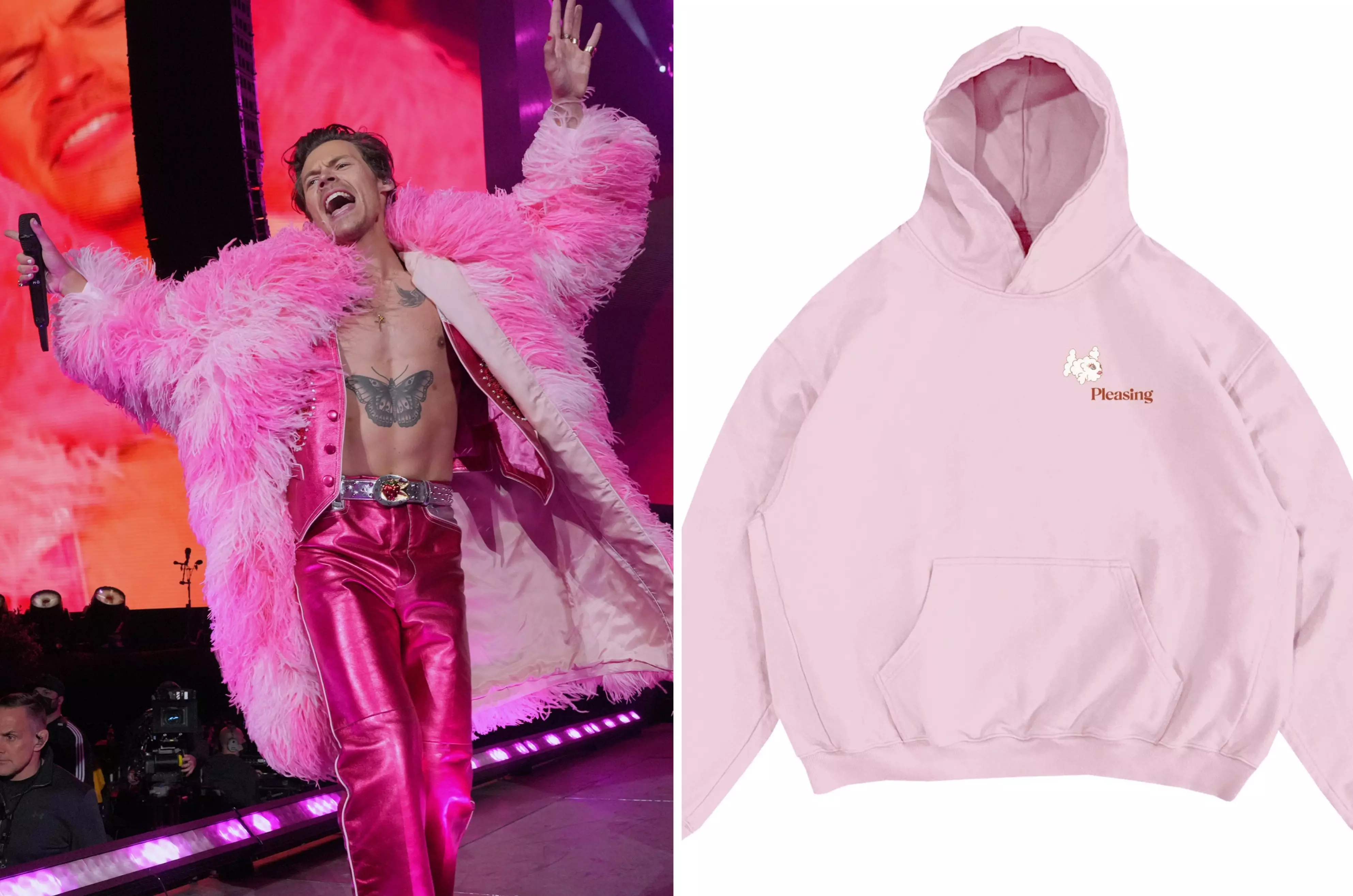 Para sa Isang Limitadong Oras, Maaari kang Mamili ng Nakatutuwang Merch ng Coachella ng Harry Styles