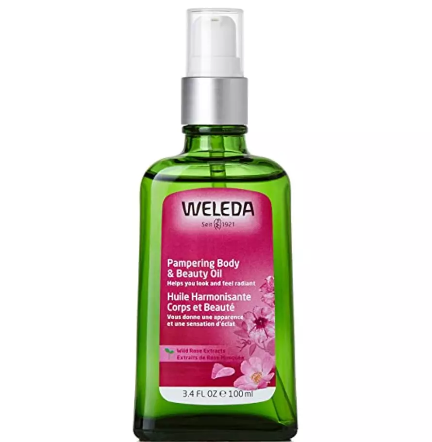 Weleda Pampering Wild Rose للجسم وزيت التجميل