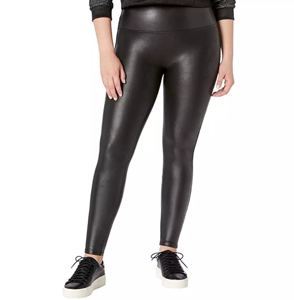 Leggings de pell sintètica SPANX