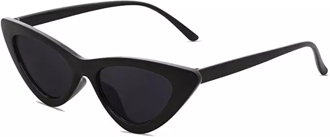 SOJOS Retro Narrow Cat Eye Sunglasses