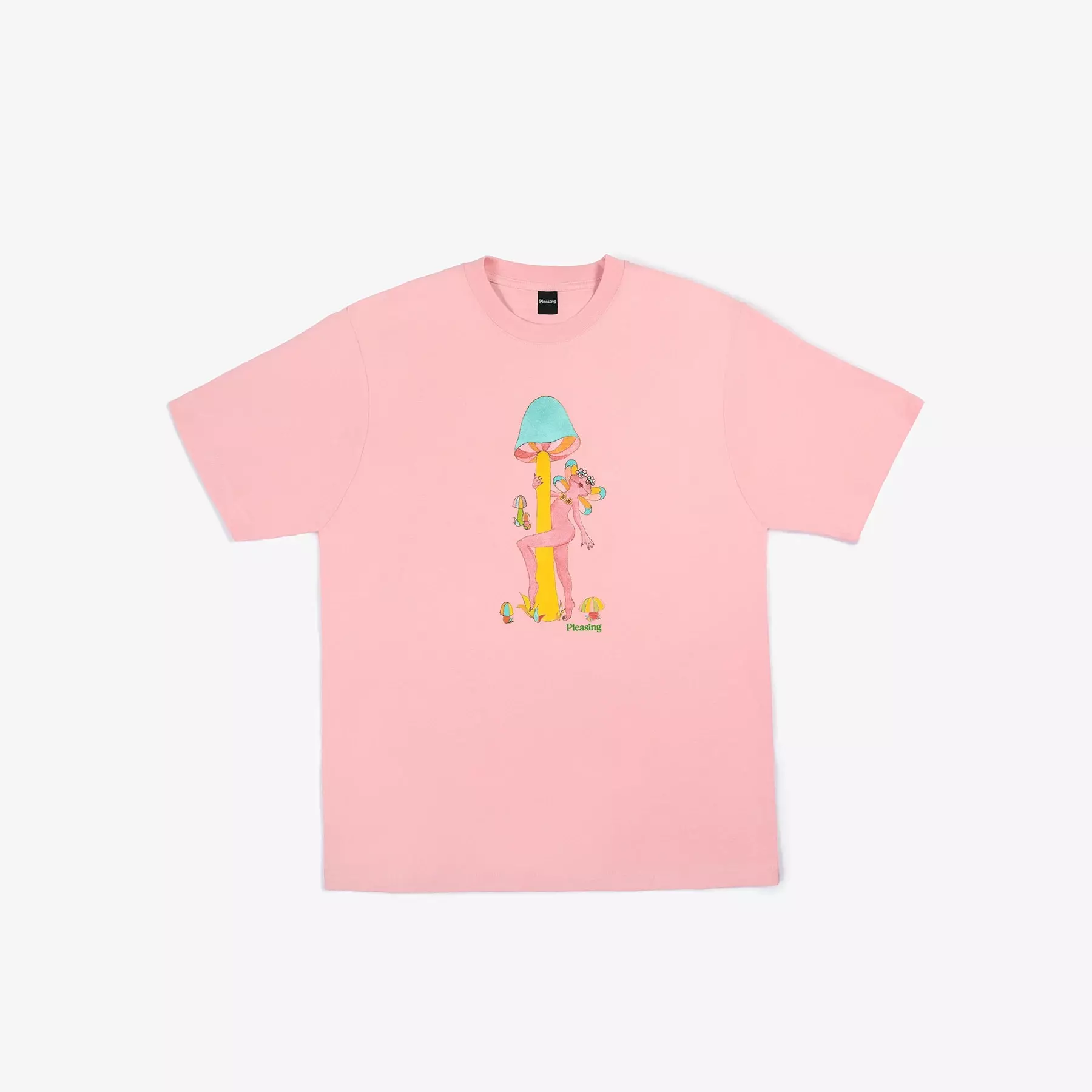 Ny T-Shirt mahafinaritra amin'ny Blush Pink