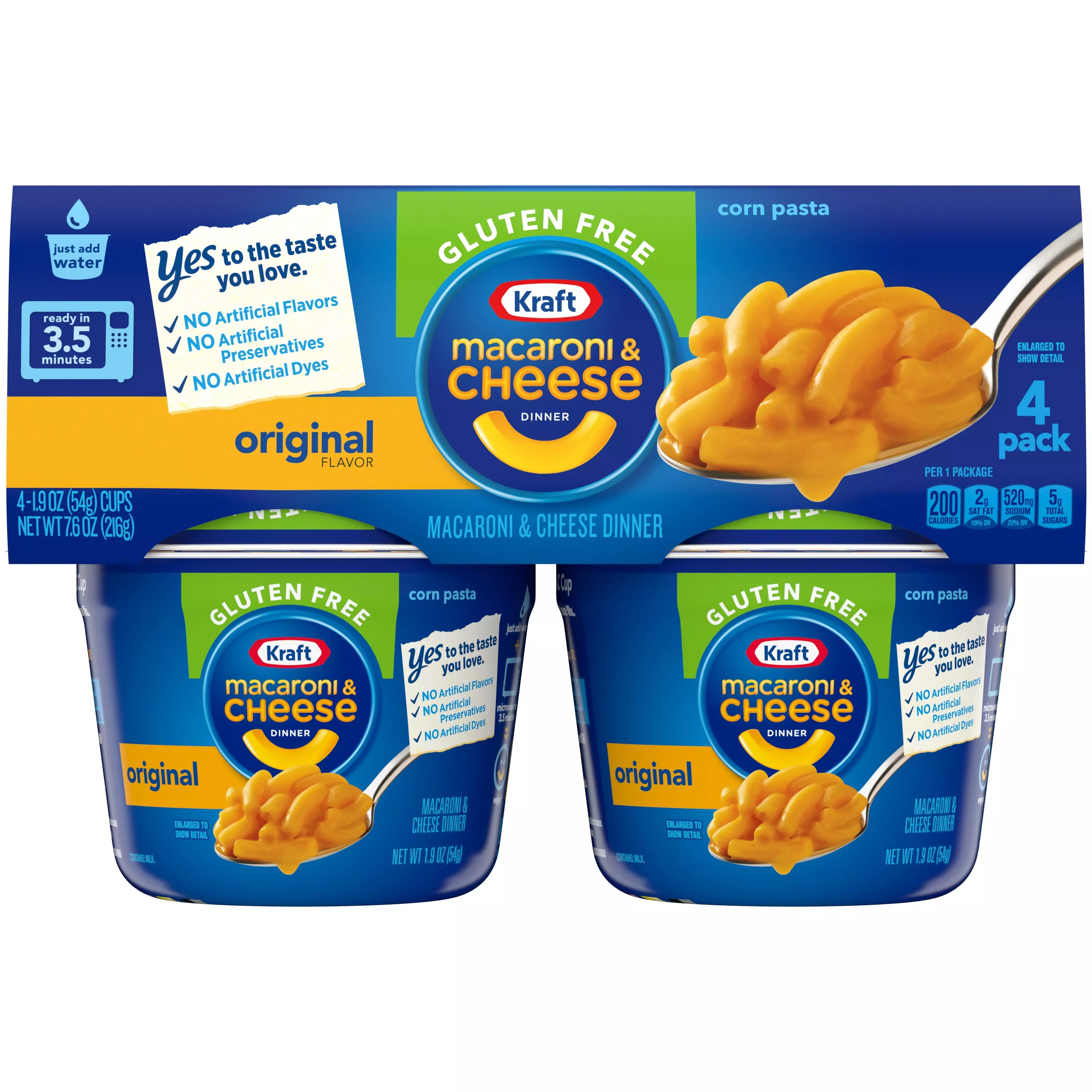 Makapu Atsopano a Kraft's New Microwavable Gluten-Free Mac & Cheese Cups Ndi Maloto a Dorm Room