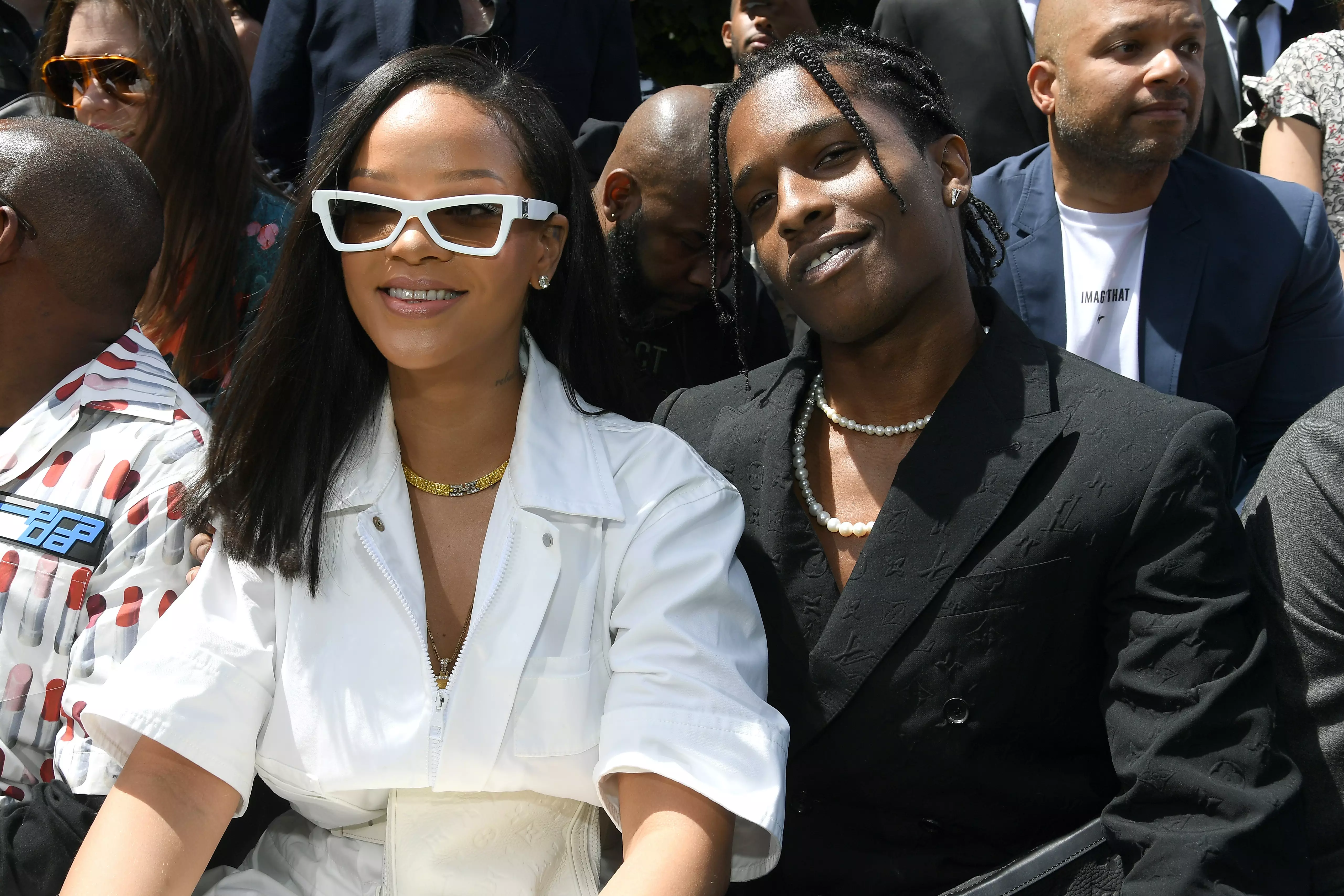 Rihanna en A$AP Rocky se verhoudingtydlyn het as vriende begin.