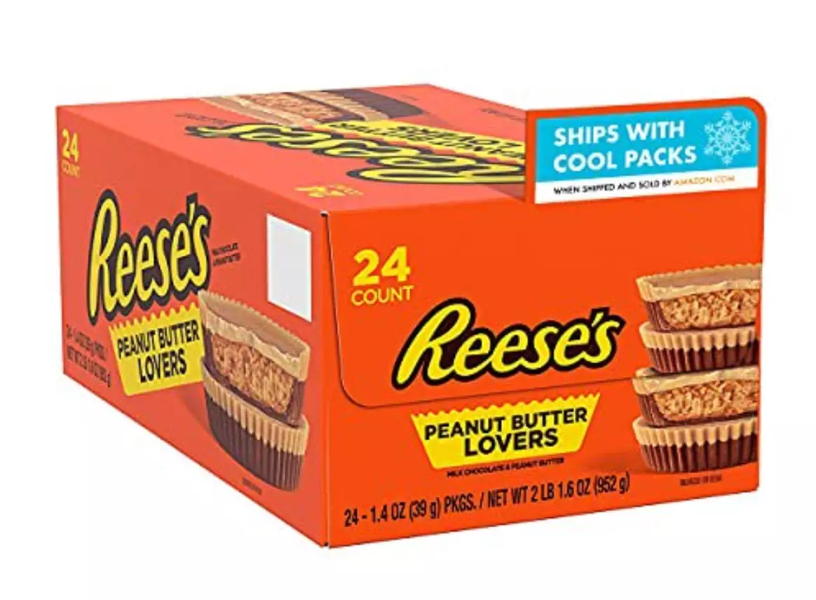 Reese's Peanut Butter Lovers Chocolat au Lait Peanut Butter Cups Candy Pack