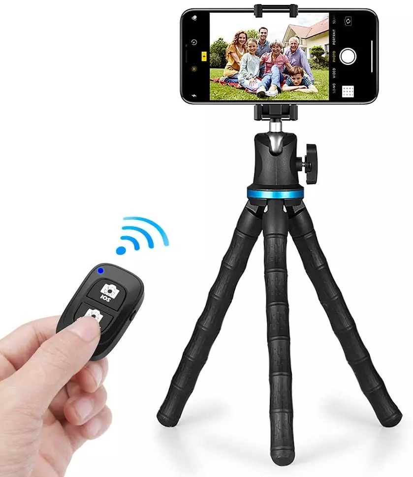 Çeýe smartfon Tripod-y ulanyň