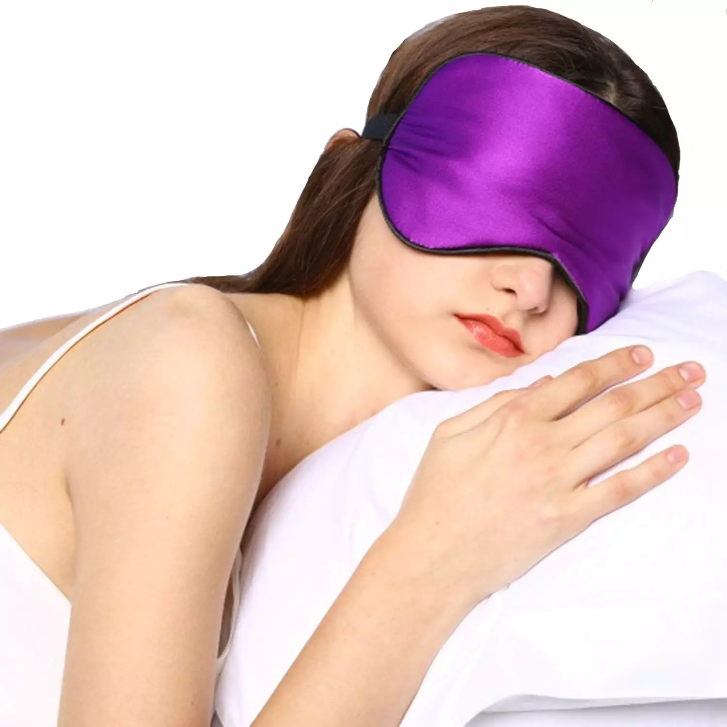 Maschera per dormire in seta Rayhee