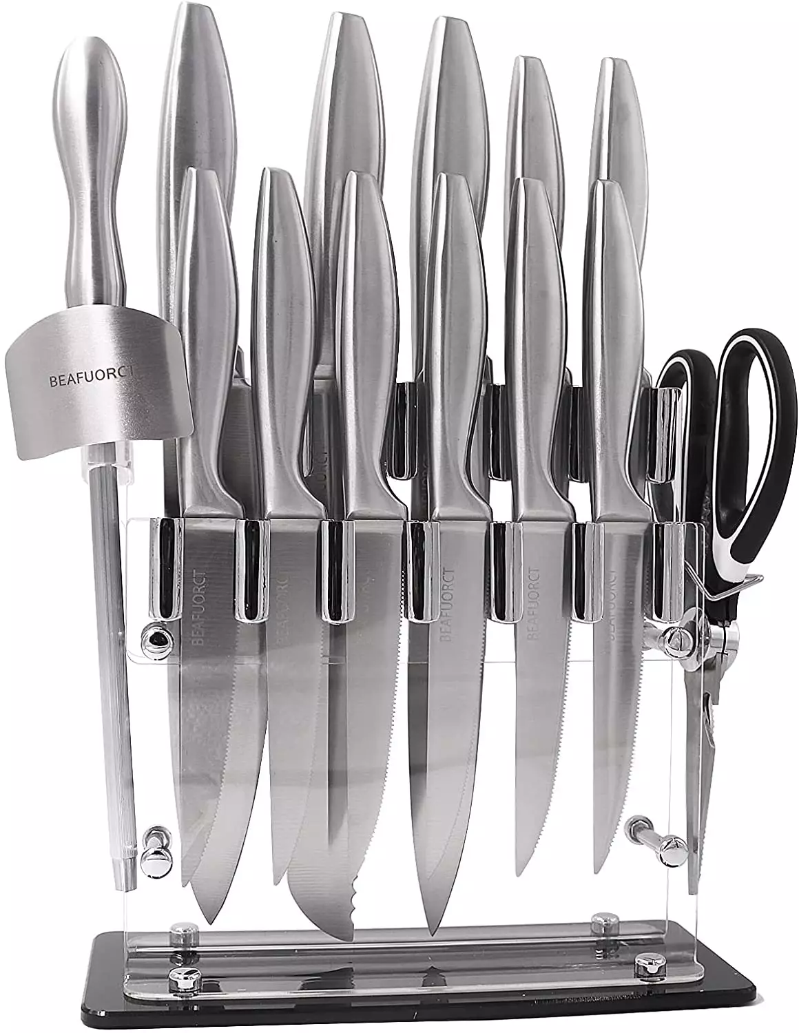 Set Block Knife BEAFUORCT (15 Parçe)