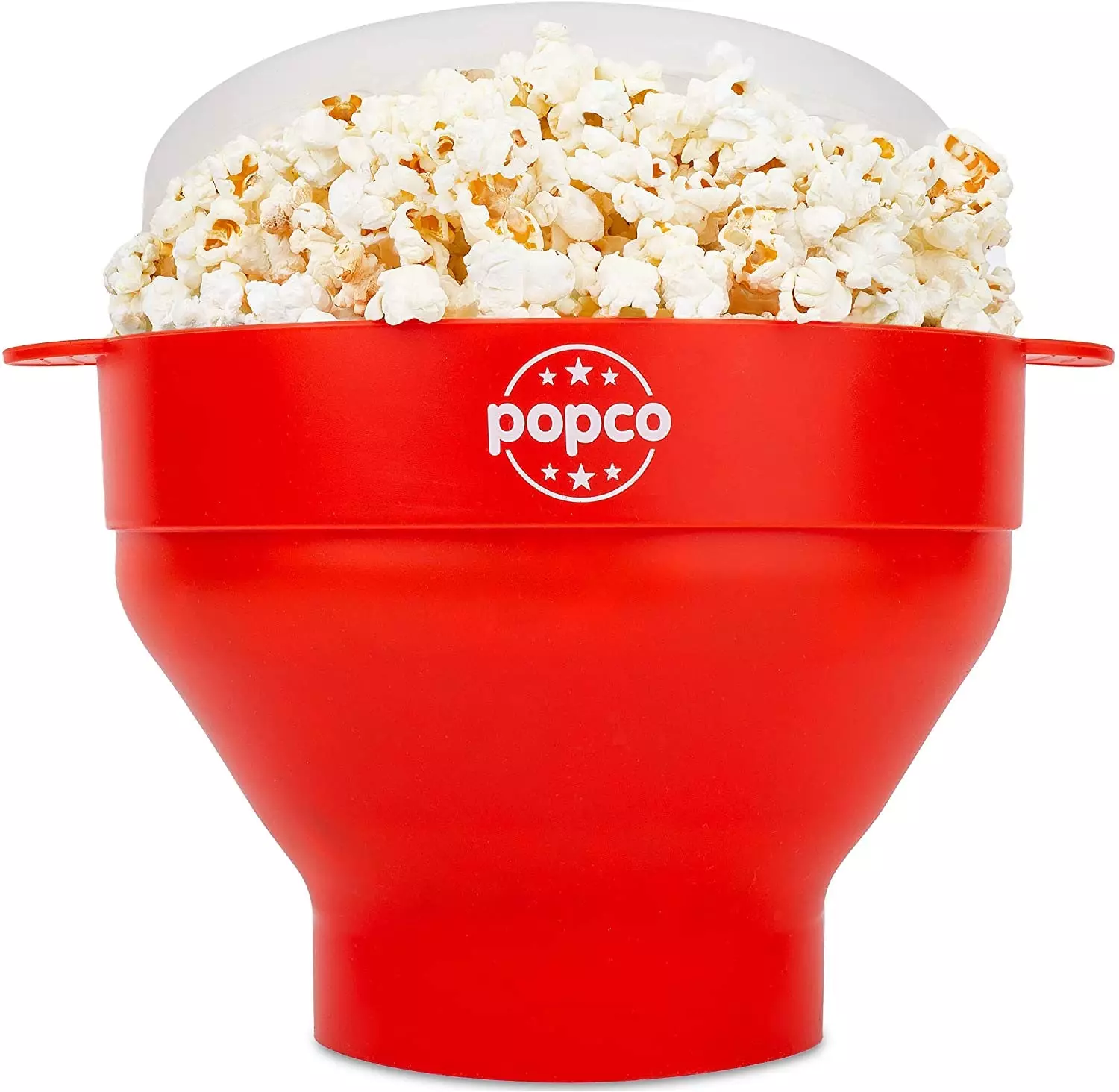 Alkuperäinen Popco Silikoni Mikroaalto Popcorn Neppari kahvoilla