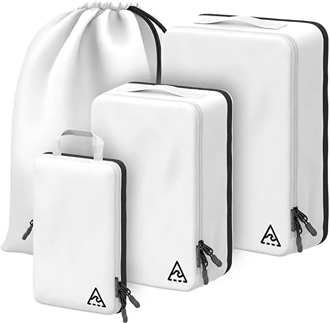 Maayo nga Pagbiyahe sa Compression Packing Cubes (4 pcs)