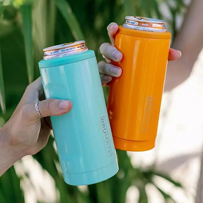 BrüMate Hopsulator Slim Insulated Can Cooler para sa 12 Oz Slim Cans