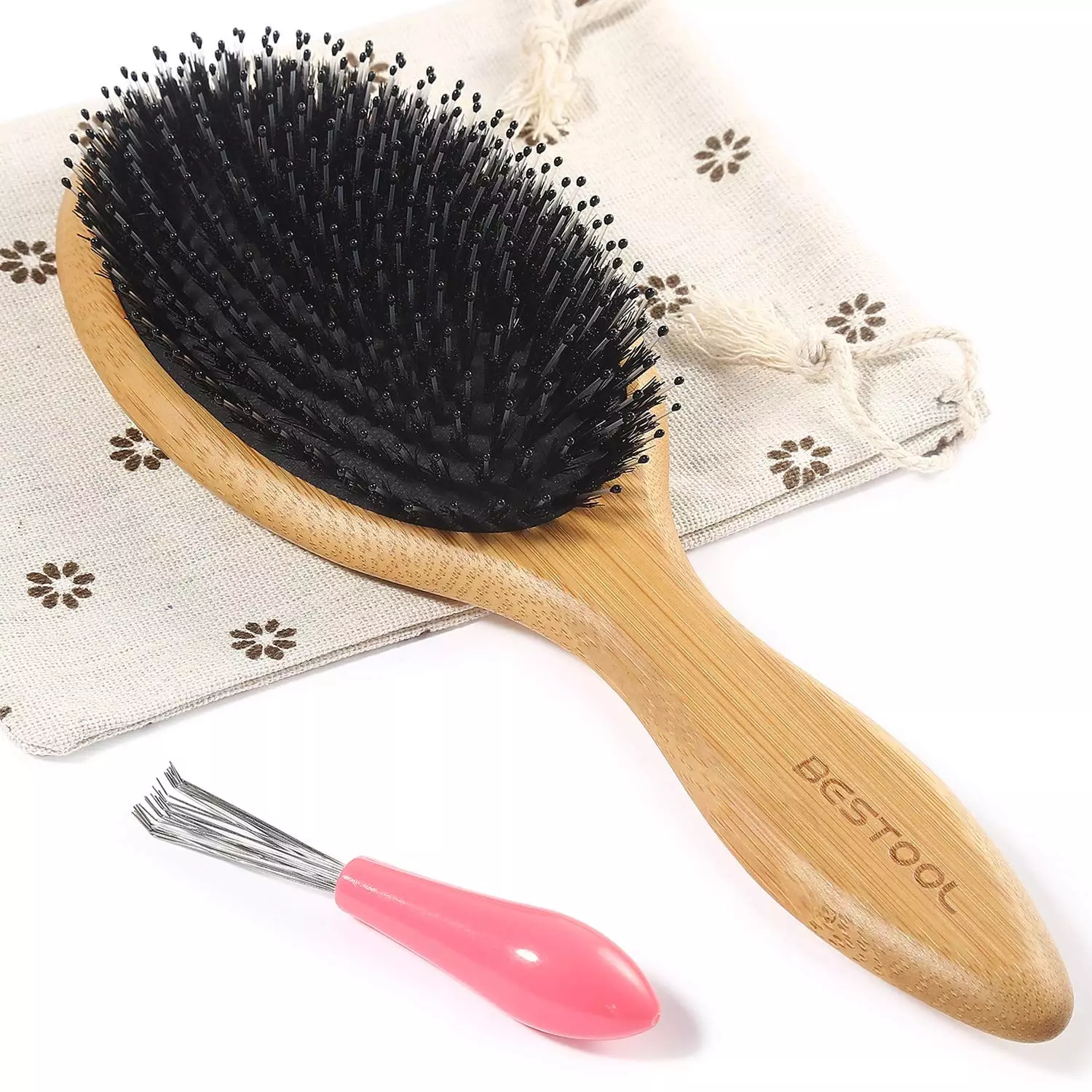 BESTOOL Boar Bristle Hair Brashi