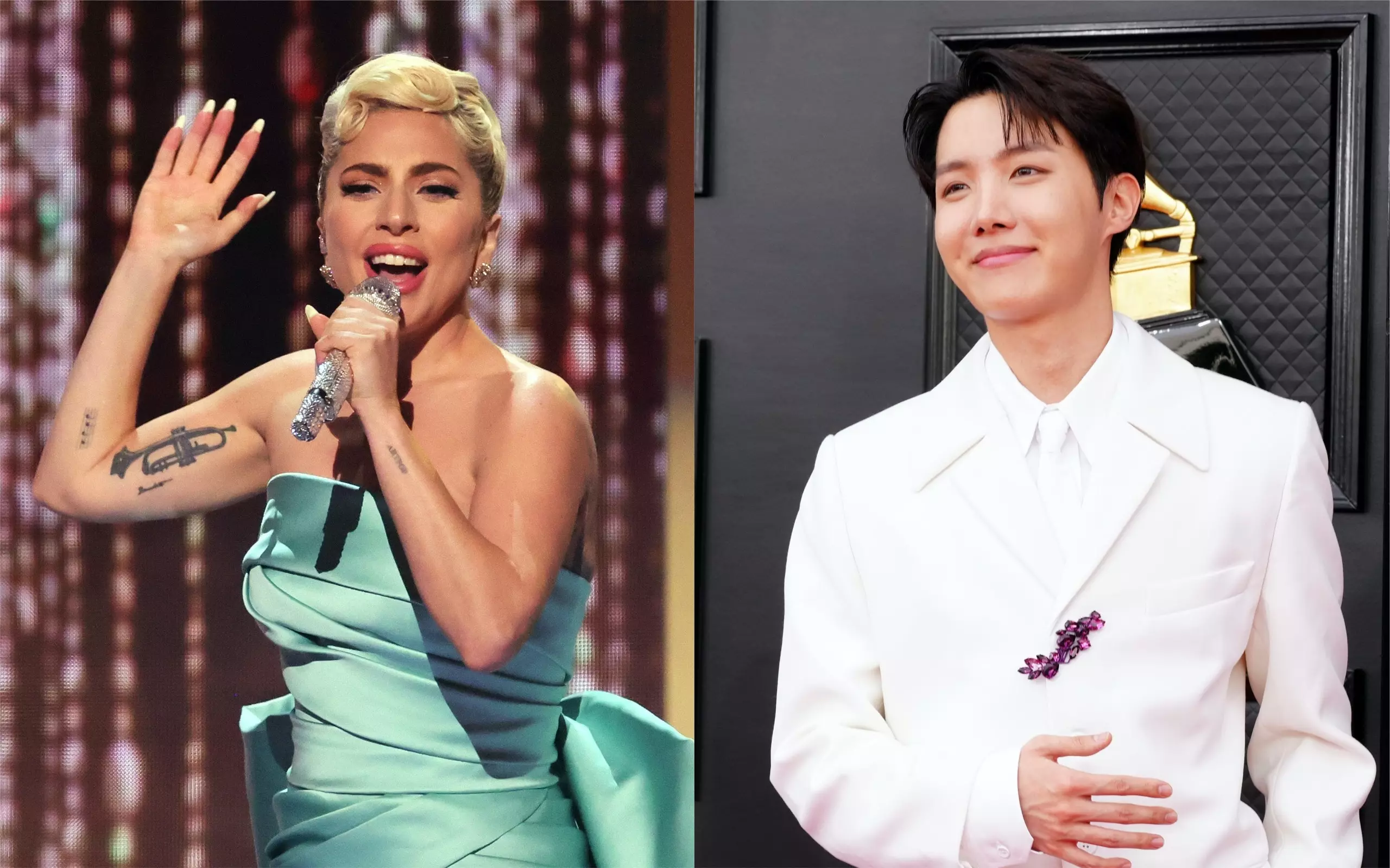 D’fhreastail J-Hope ar Chónaitheacht Lady Gaga i Vegas: “Mo Bhanríon go Deo”