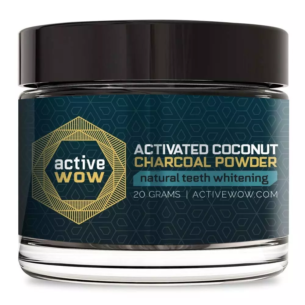 Active Wow Teeth Whitening Charcoal پائوڊر