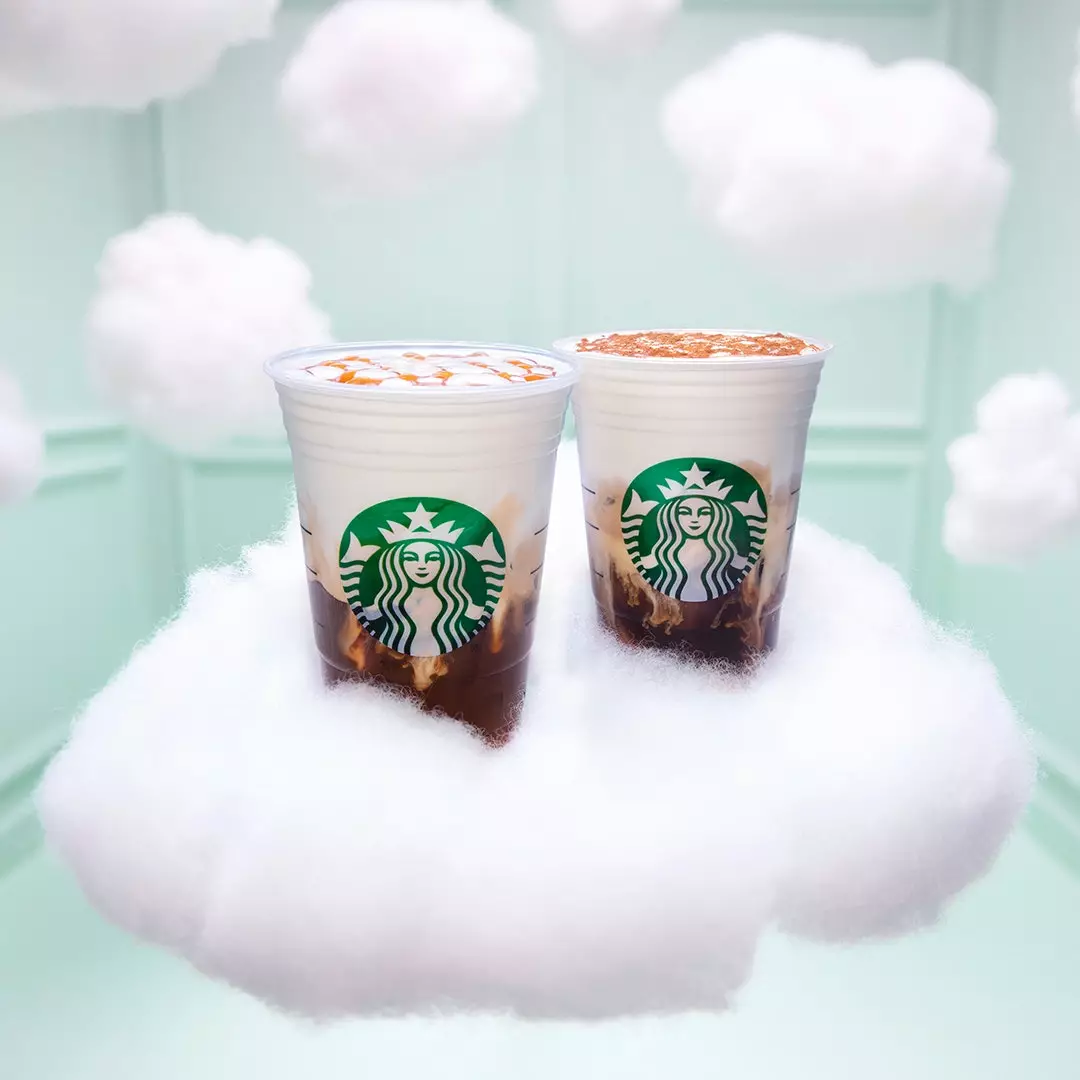 Hjir is wat te witten oer hoe lang de nije Cloud-dranken fan Starbucks op it menu sille stean 76645_1