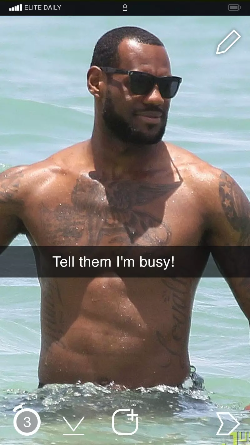 Wat wann d'NBA Spiller sech an der Offseason géigesäiteg Snapchatten? 8136_1