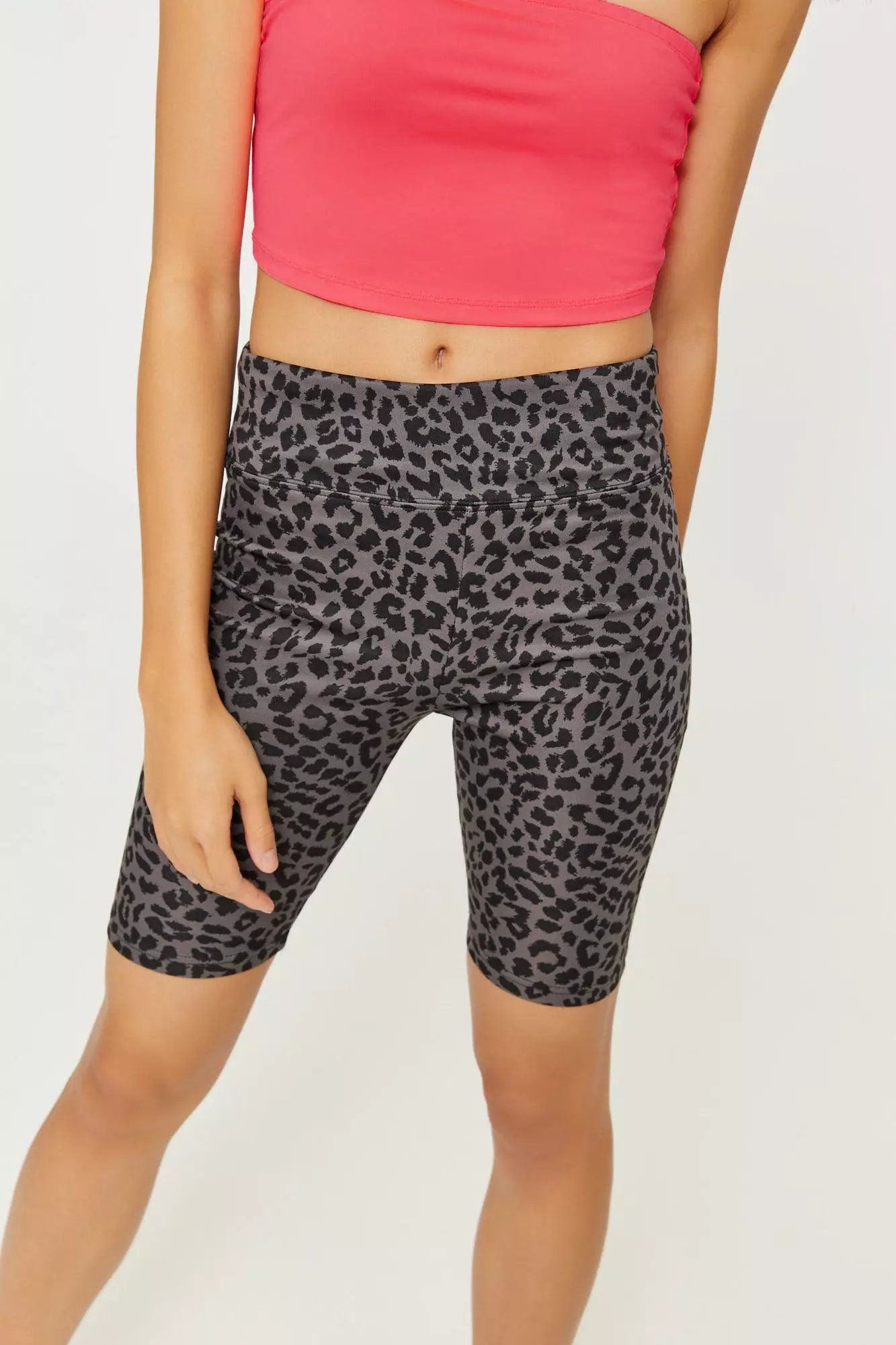 Leopard Scuba Bike Shorts