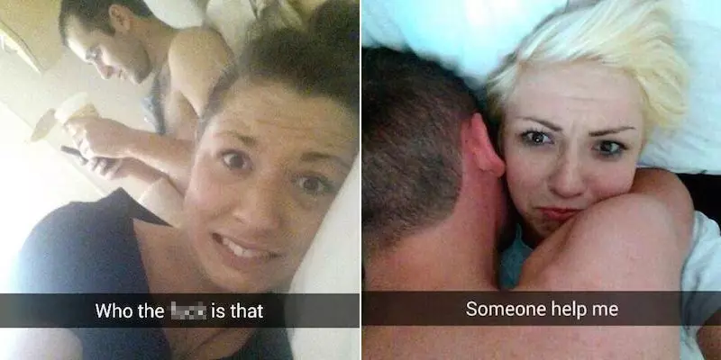 15 selfies que demostren com d'incòmode és realment el moment just després del sexe