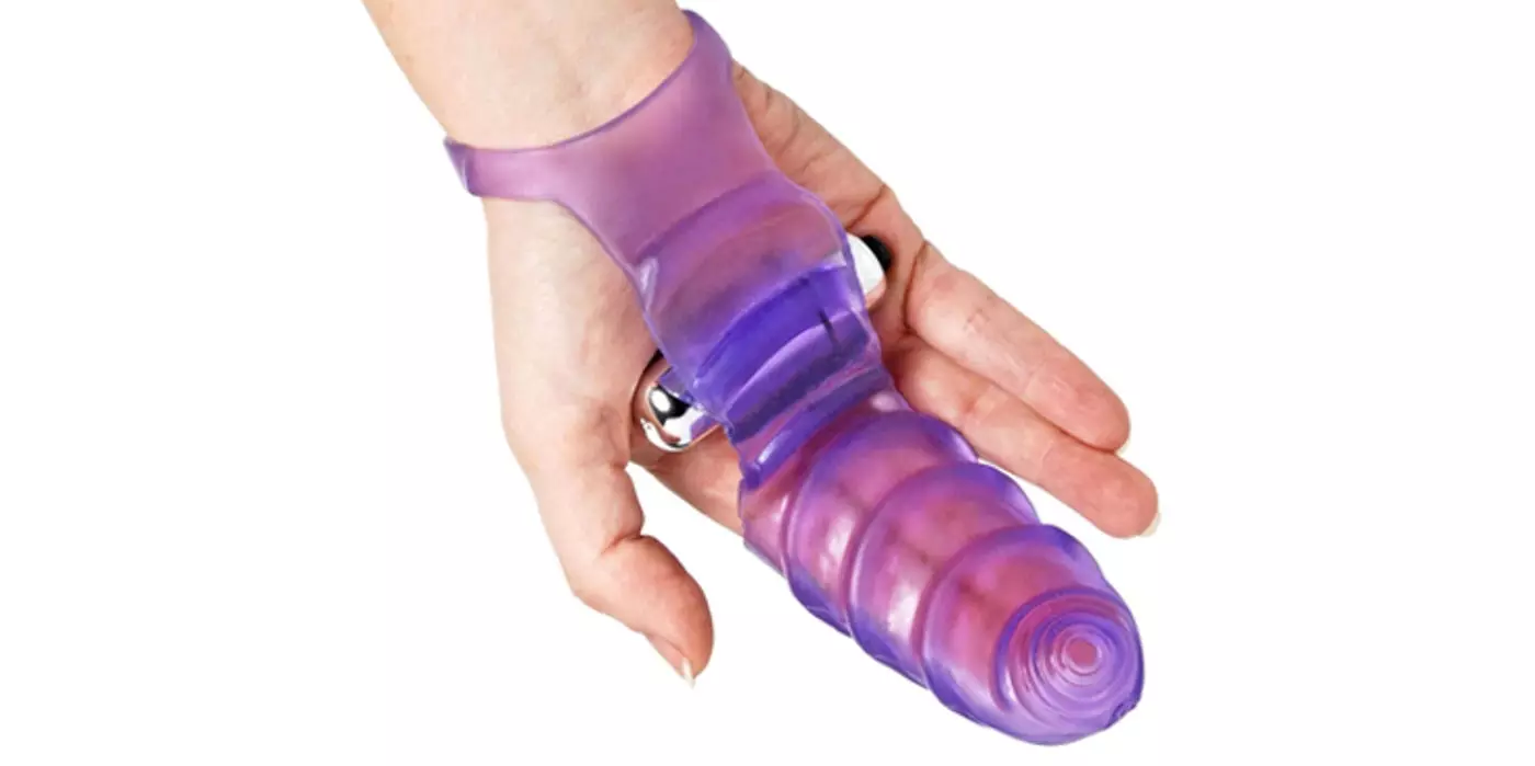 Frisky Double Finger Banger Vibrerende G-Spot-handske