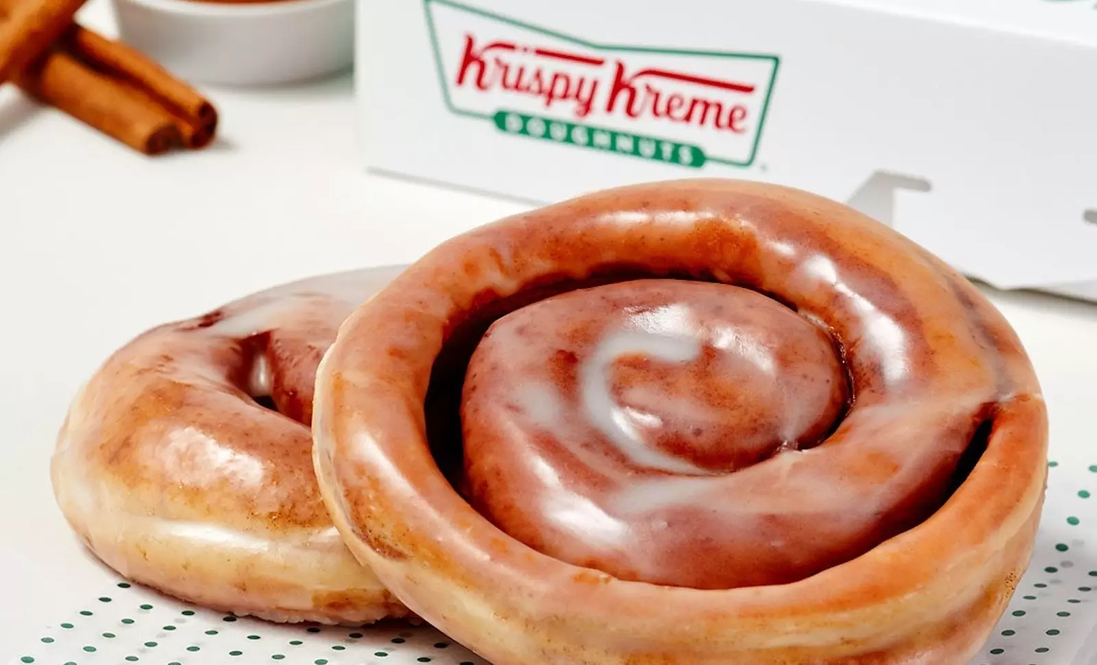 Krispy Kreme na-eweghachite akwụkwọ mpịakọta cinnamon, mana naanị otu ụbọchị n'izu