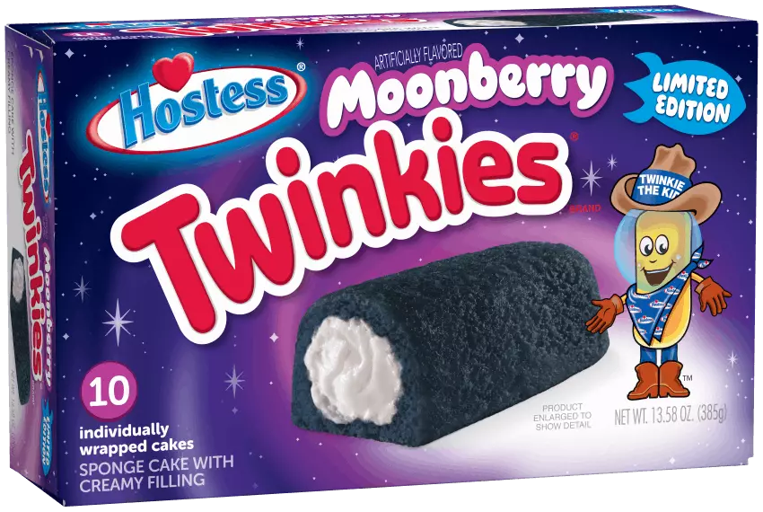Estos nuevos Moonberry Twinkies son una versión galáctica del original