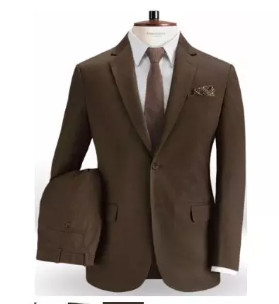 Ihlathi Brown Chino Suit