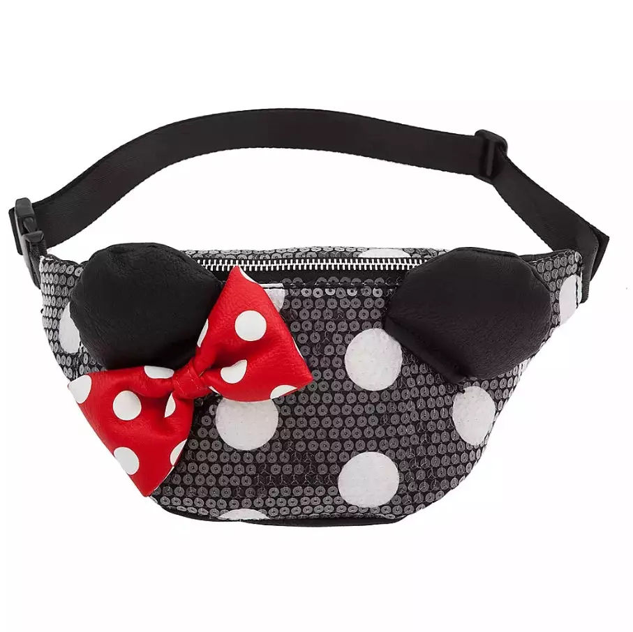 Loungefly မှ Minnie Mouse Sequined Hip Pack