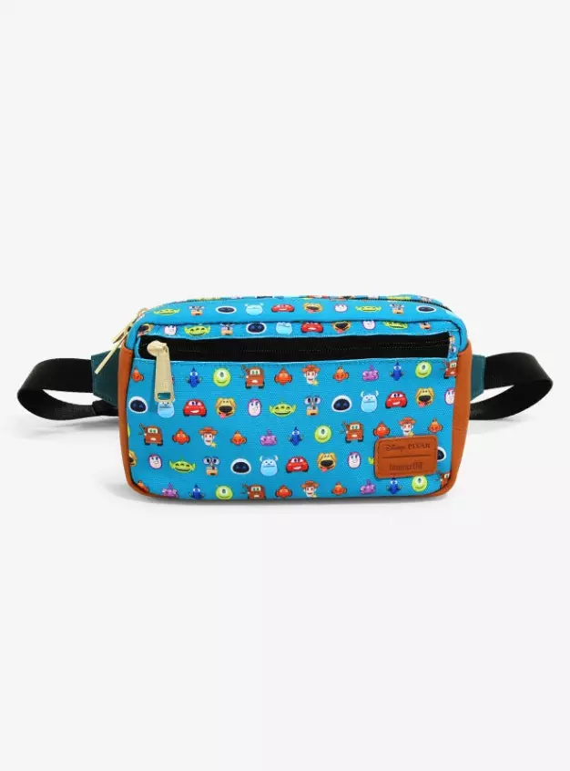 Loungefly Disney Pixar ပါဝင်သရုပ်ဆောင်အားလုံး Fanny Pack - BoxLunch သီးသန့်