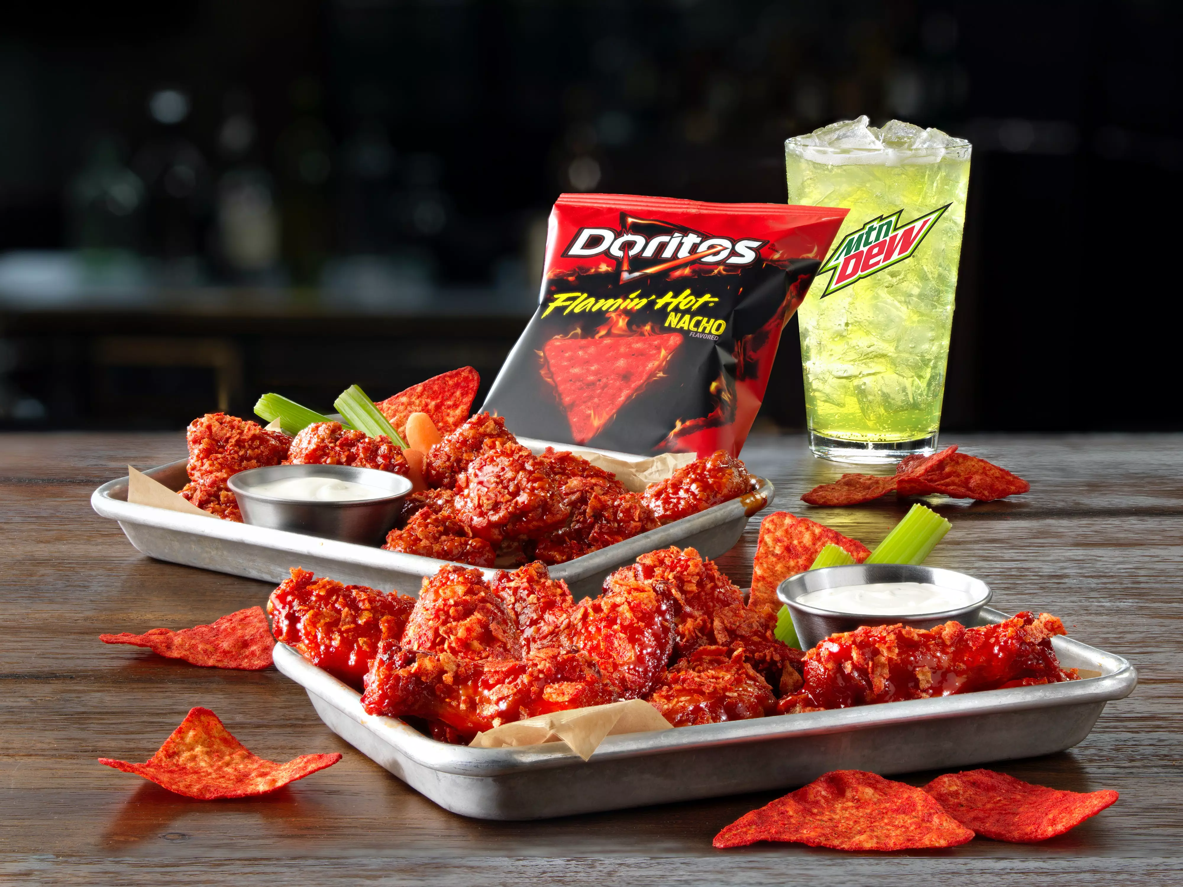 Le Sauce yamaphiko enyathi entsha incasa njengeFlamin 'Hot Doritos