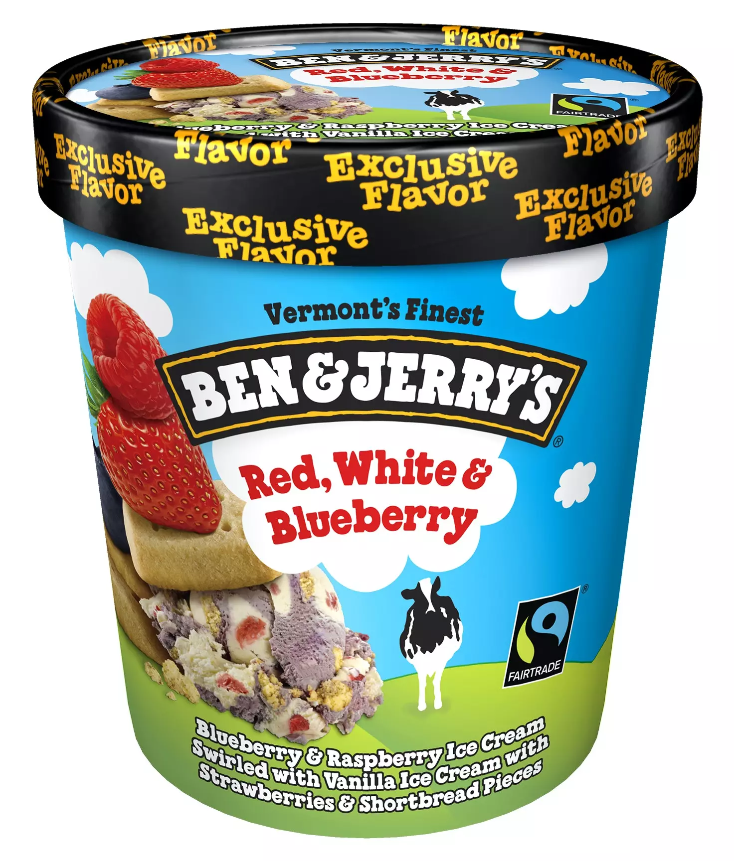 Ben & Jerry's Berry-licious bir muamele için yeni kırmızı, beyaz ve yabanmersinli dondurmayı piyasaya sürdü 91441_1