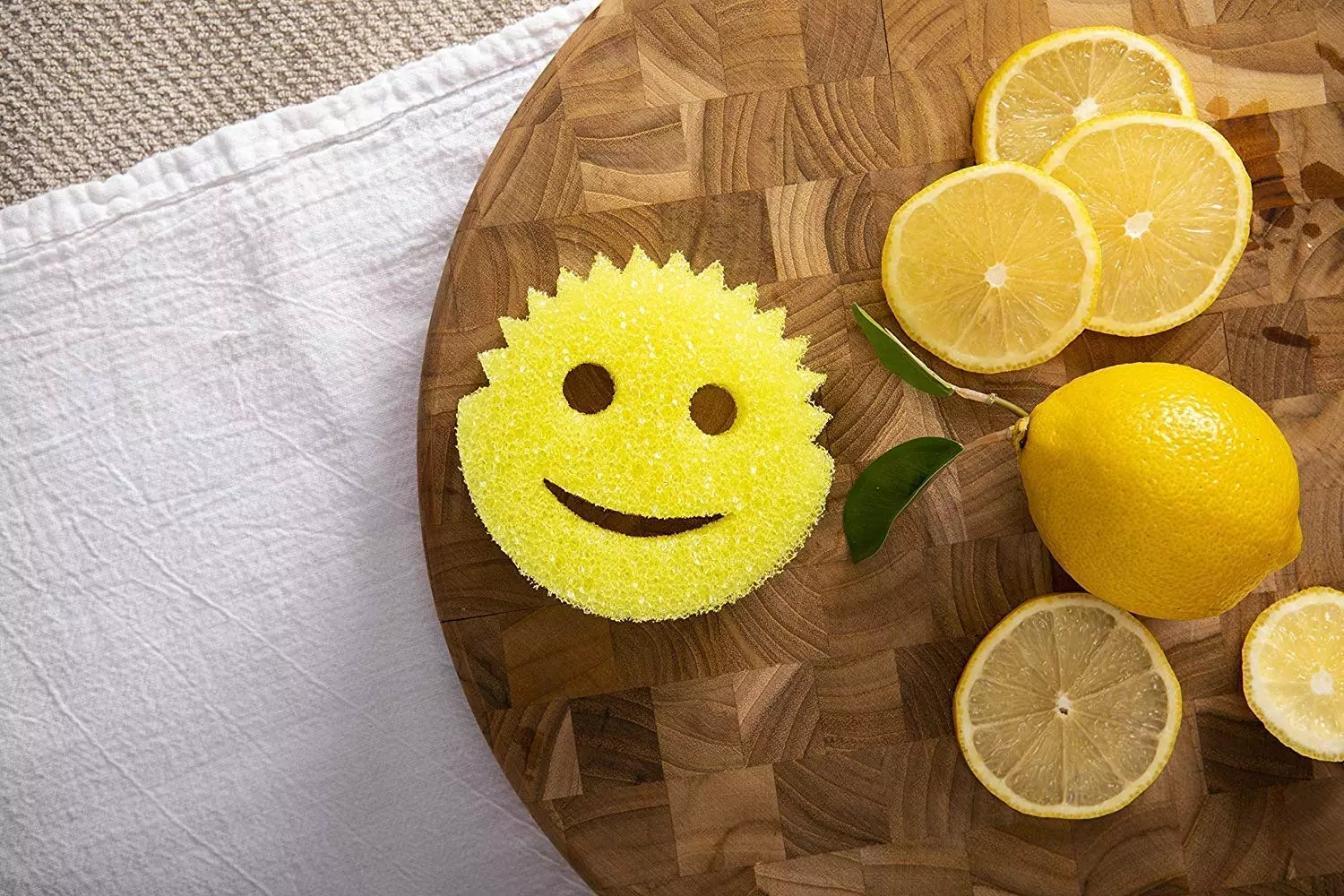 Scrub Daddy Lemon Fresh Scrubbers (paquete de 2)