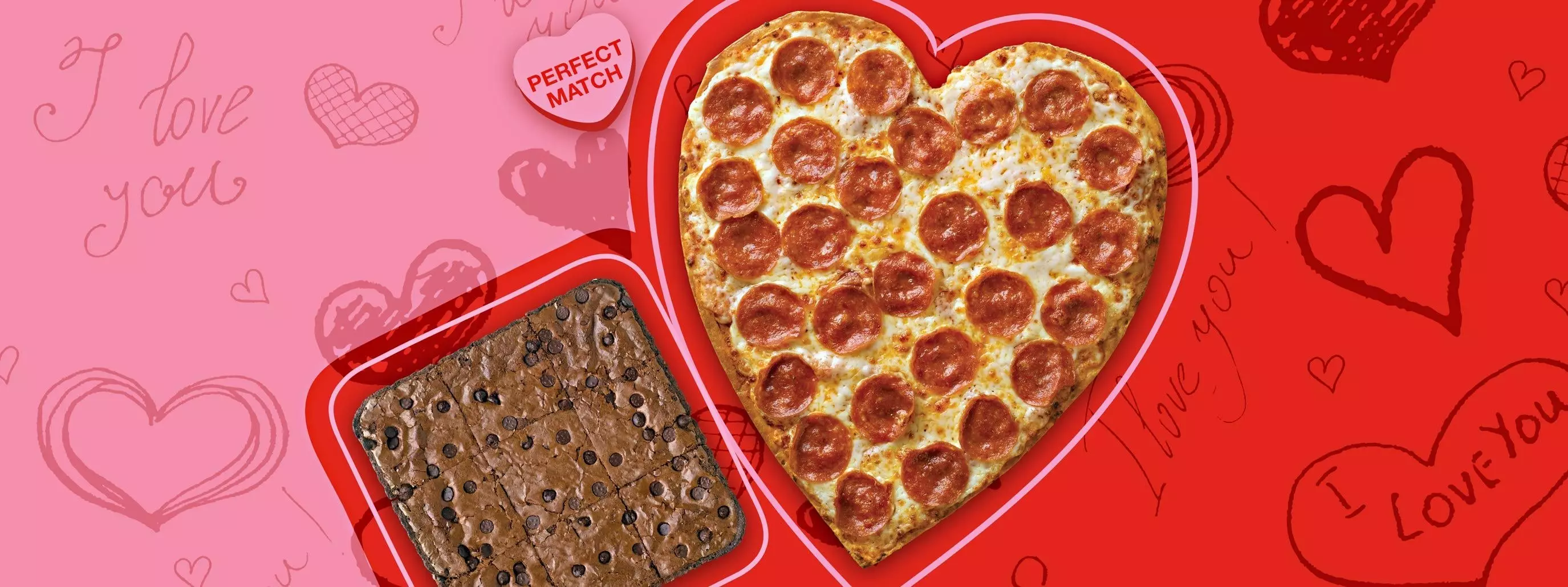 Papa John's, V-Day Ziyafeti İçin Kalp Şeklinde Pizza Satıyor