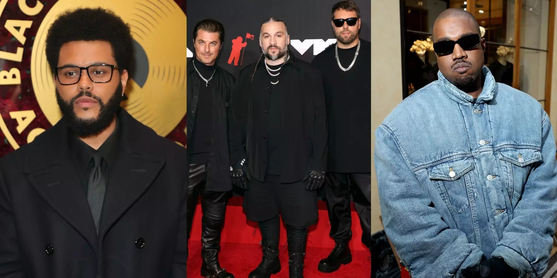 De Weeknd en Sweedske House Mafia binne yn Coachella, & Kanye is út