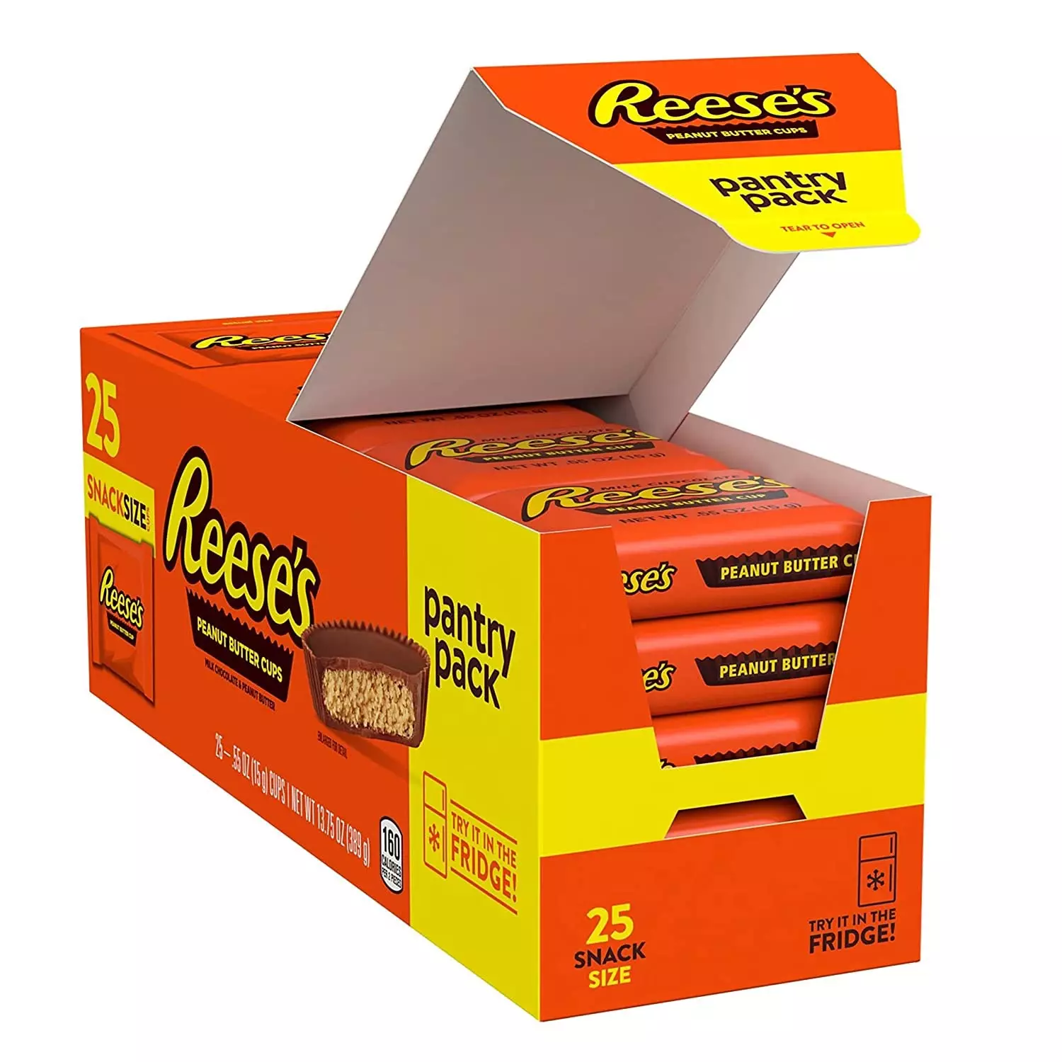 Jy kan Reese's Pantry Pack grondboontjiebotterkoppies by nasionale kleinhandelaars koop.