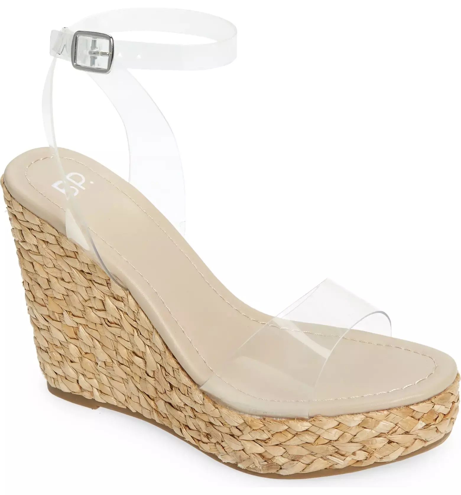 BP Ginny Espadrille Ankle Strap Wedge Sandal