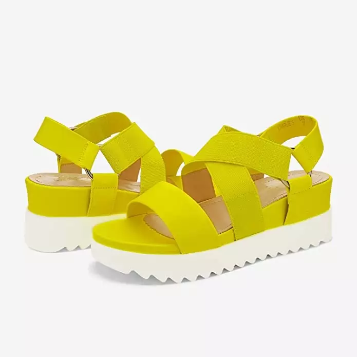 DREAM PAIRS Vakadzi Vakavhurika Chigunwe Chigunwe Chisungo Platform Wedge Sandals