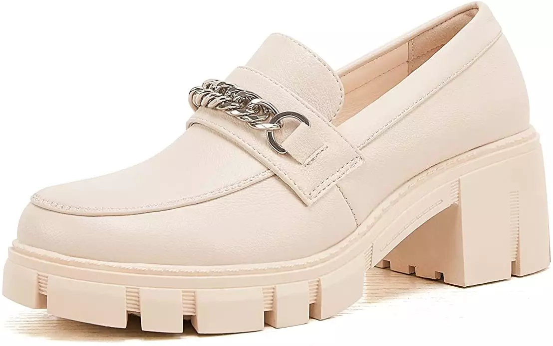 TINSTREE Faux чарм Chunky Platform Loafer